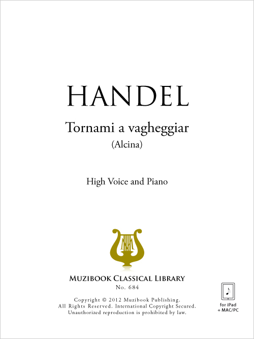 Tornami a vagheggiar - Piano et Chant, Voix Haute - Georg Friedrich ...